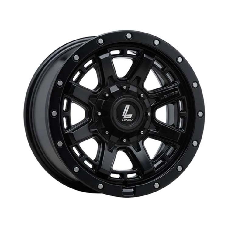 Lenso Tyrant Satin Black Wheels (18x9 +18) | 4x4 Wheels