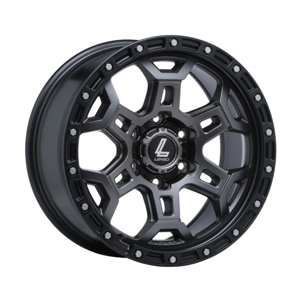 Lenso Argo Graphite Grey Wheels (18x9 +30) | 4x4 Wheels