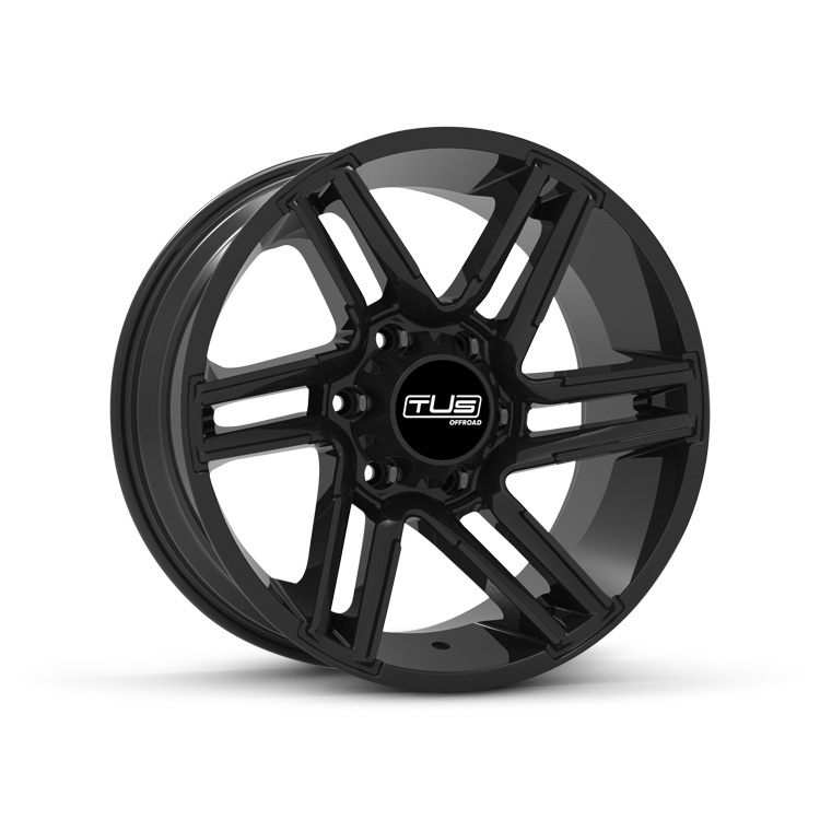 TUS Offroad Turbine Gloss Black Wheels (18x9 +12)